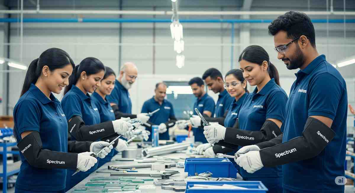 Safety Sleeves Manufacturers India | Arm Protection – Spectrum